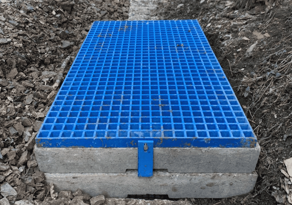 GRP Grating & Catch Pit Lids - Ezi Klamp Systems
